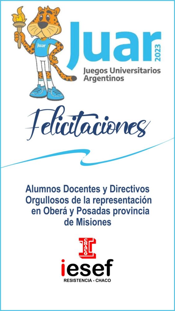 Instituto de Educación Superior de Educación Física Resistencia – Chaco