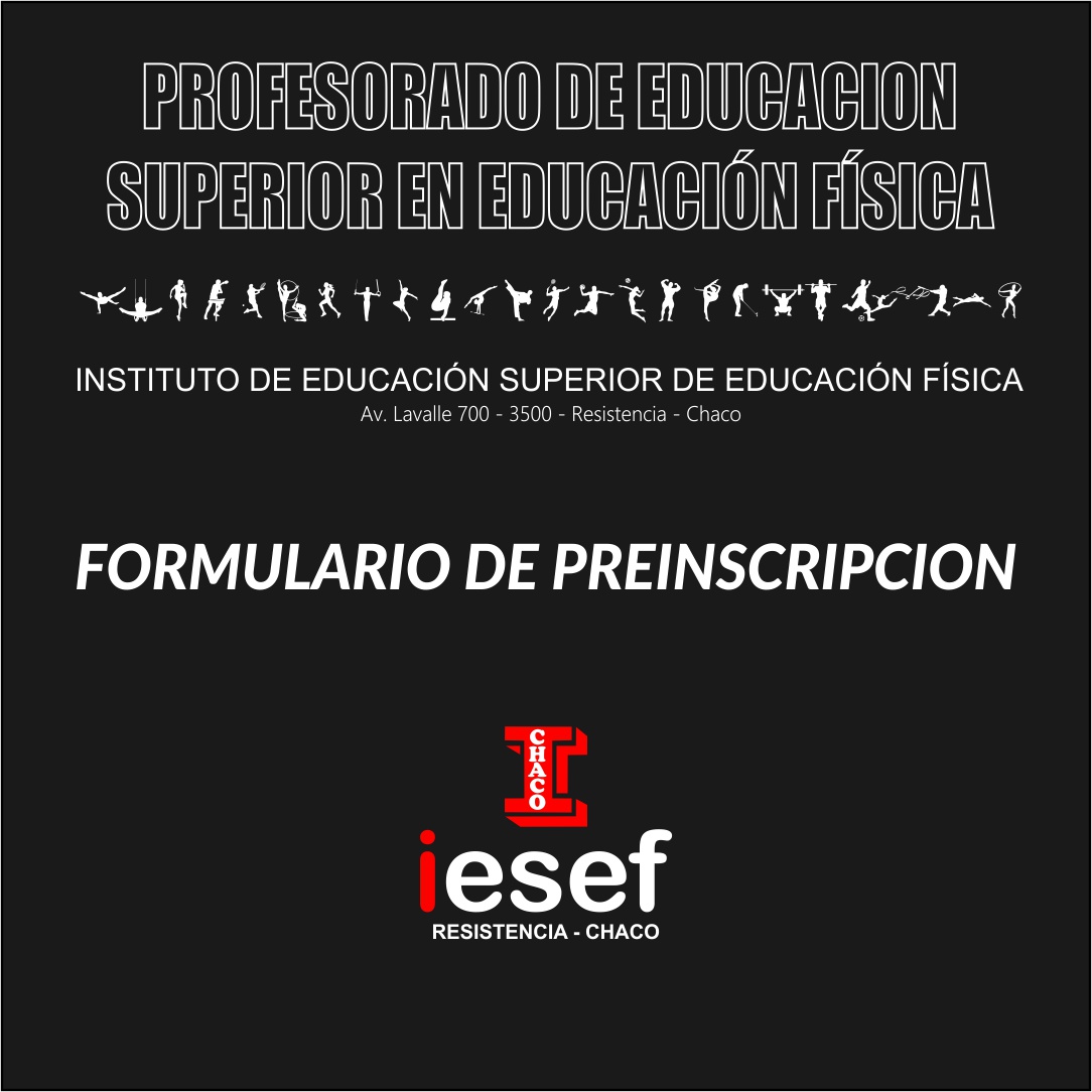 INGRESO 2025 – Instituto de Educación Superior de Educación Física ...